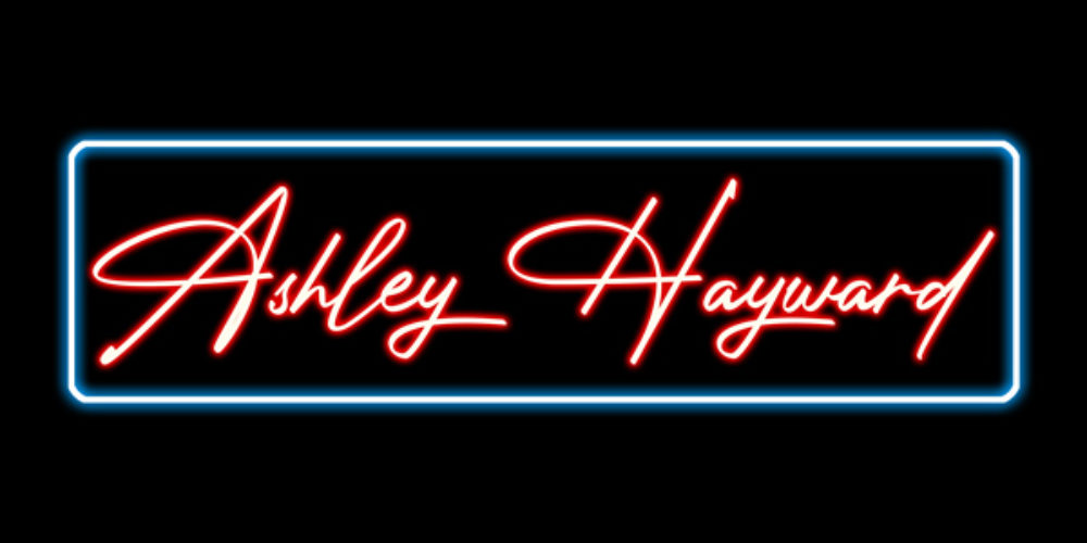 ashley-logo-neon-sign-off-white – Unperson Studio